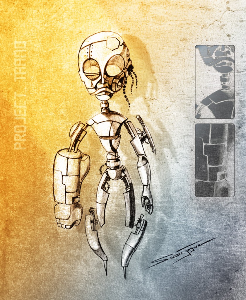 Concept Character Design, Drawing ~ Project V | The Art of Solomon W. Jagwe